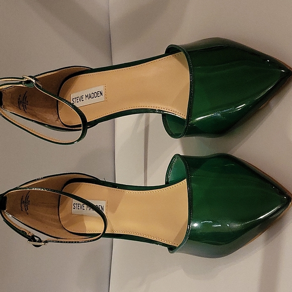 Steve Madden | Shoes | Steve Madden Transparent Green | Poshmark
